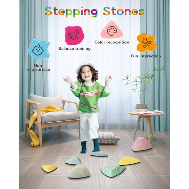 Stepping Stone for Kids Balance Training, Coordination Promoting ...
