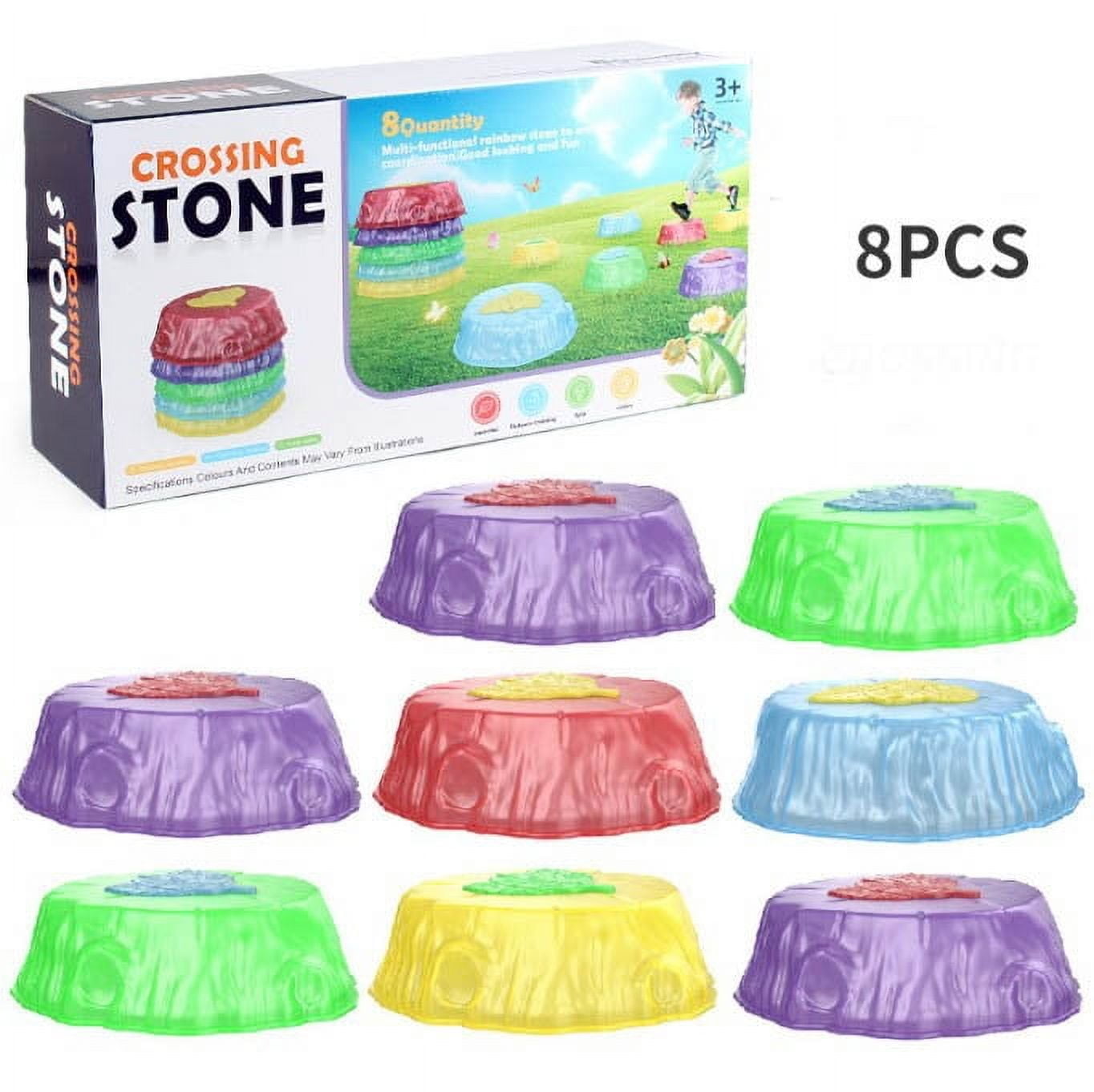 Stepping Stones for Kids,Non-Slip Balance River Stones Jumping Stones ...