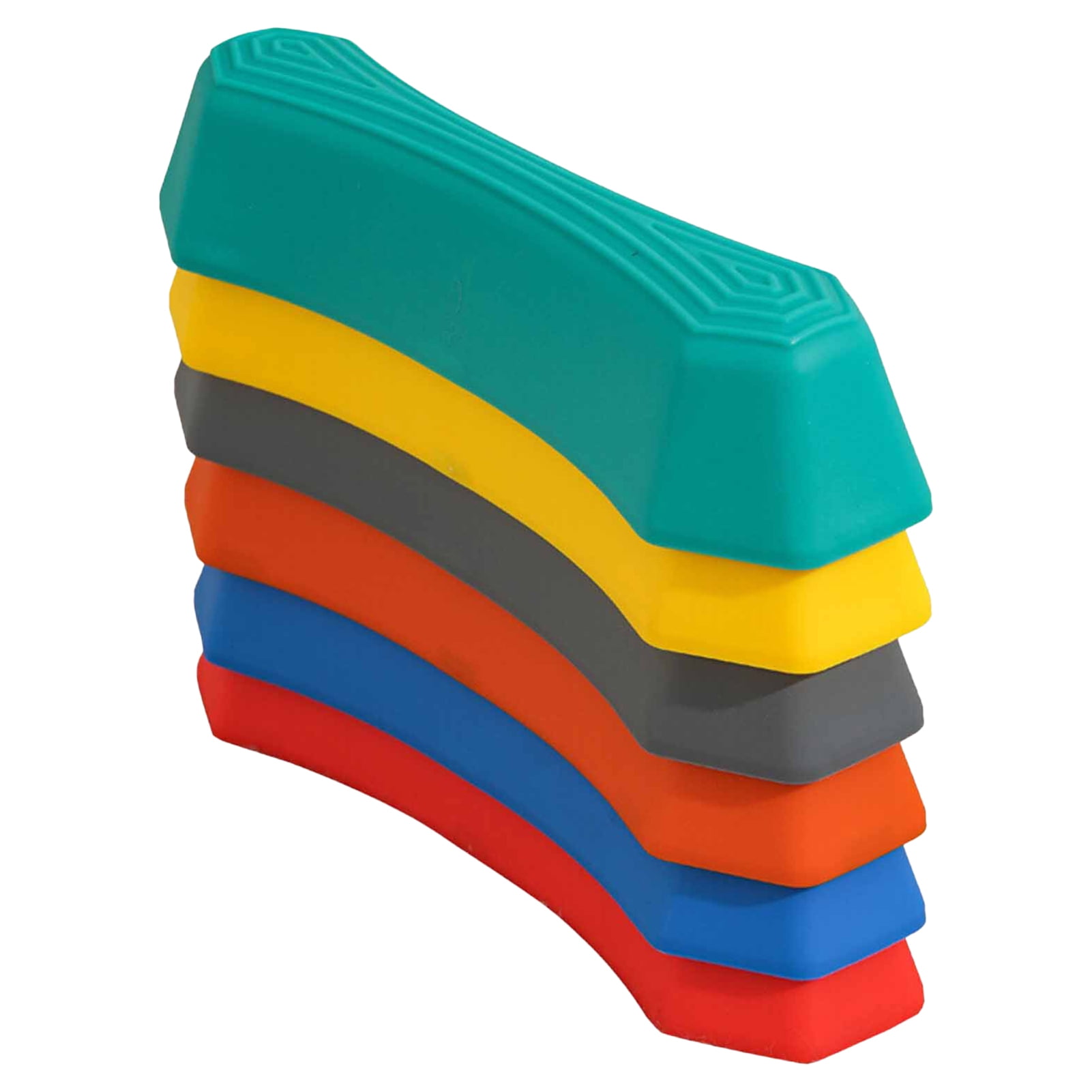 Stepping Stones | Rainbow Non-slip Textured Sensory Stepping Stones for ...