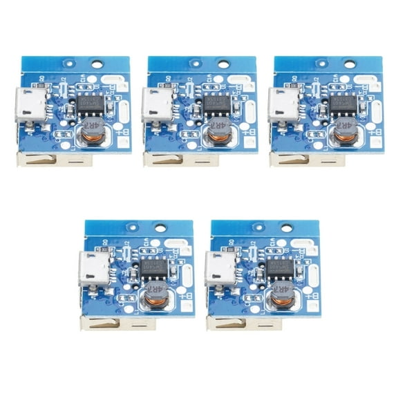 Steps Up Power Supply Boards Module with USB C/Micros USB Port for DIY ...