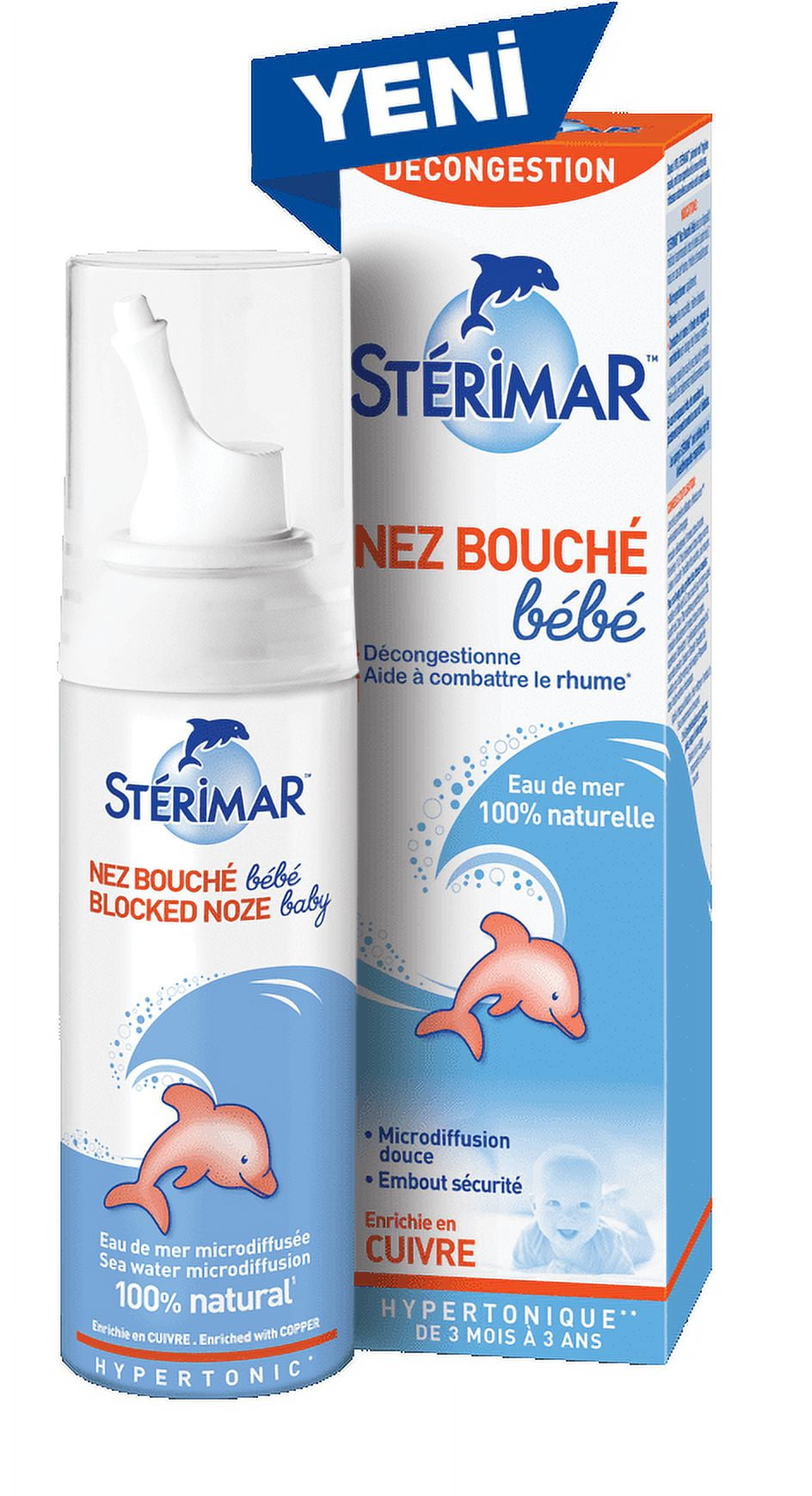 Sterımar Hypertonıc Baby Nasal Spray 100 ml - Walmart.com