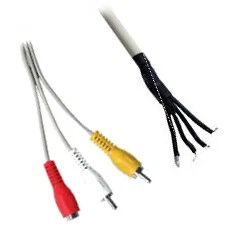 Steren 12" Cctv Signal Cable Bnc Connectors & Pigtail - Walmart.com