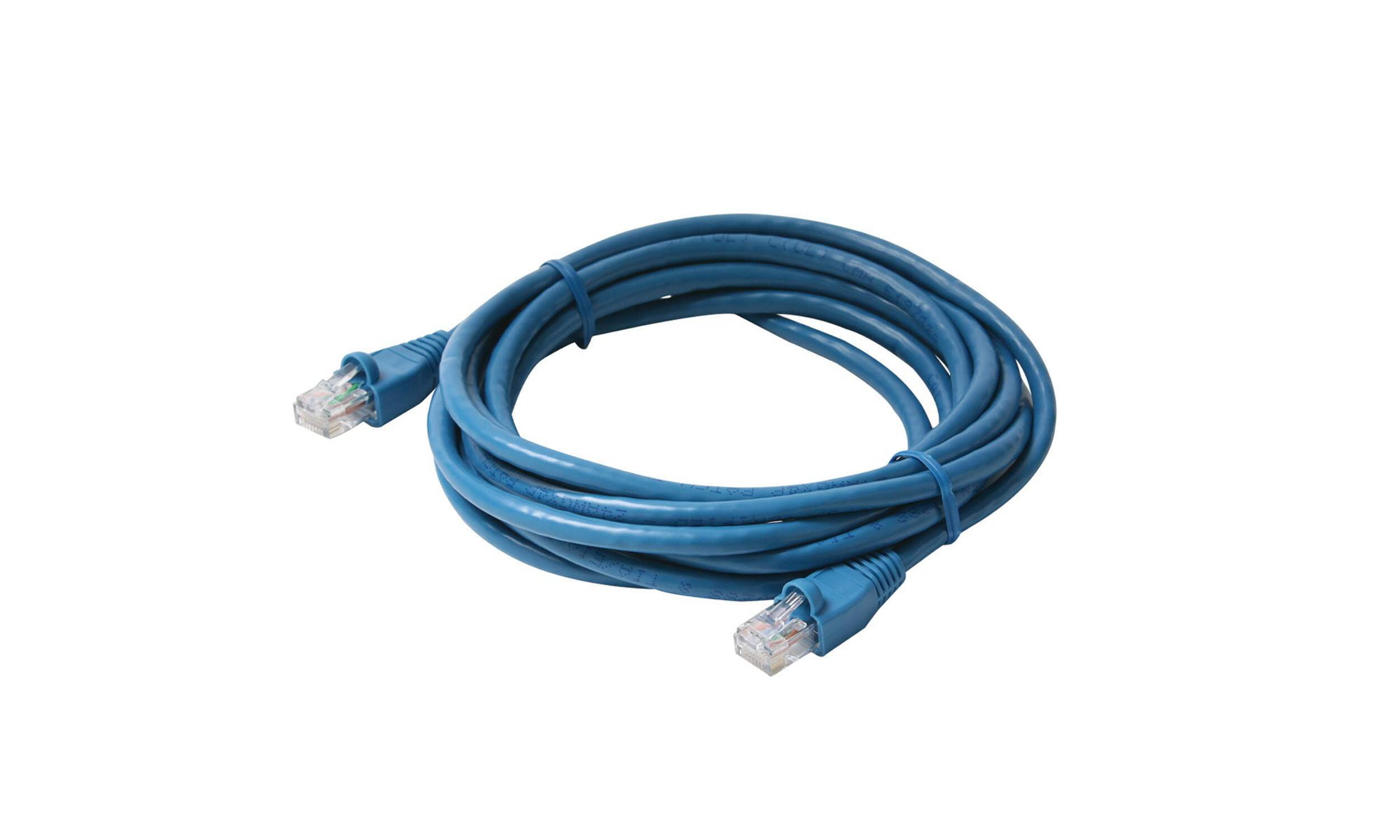 Steren 12ft Cat6 UTP Molded Standard Network Cable Blue - Walmart.com
