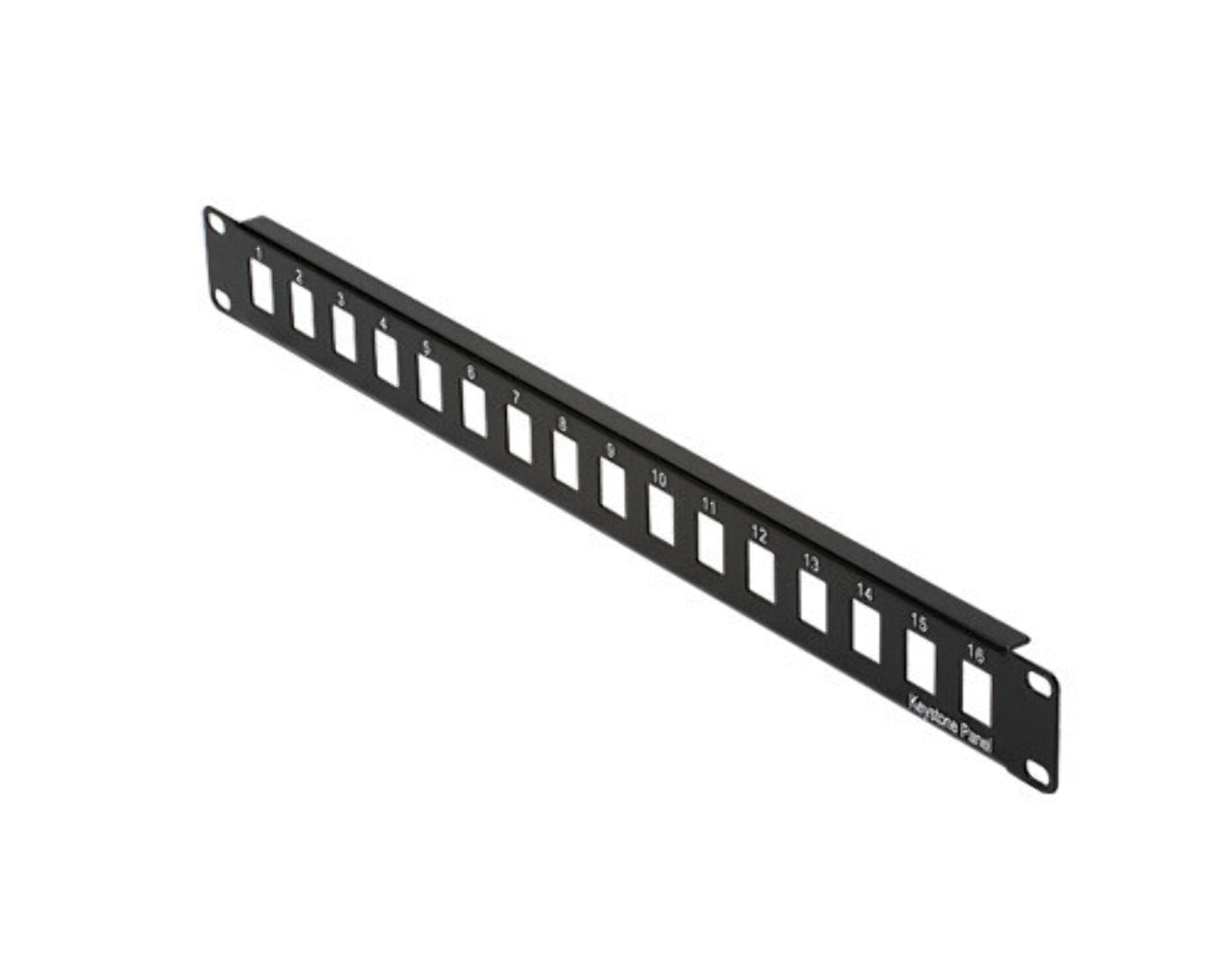 Steren 16-Port Blank Keystone Patch Panel - Walmart.com