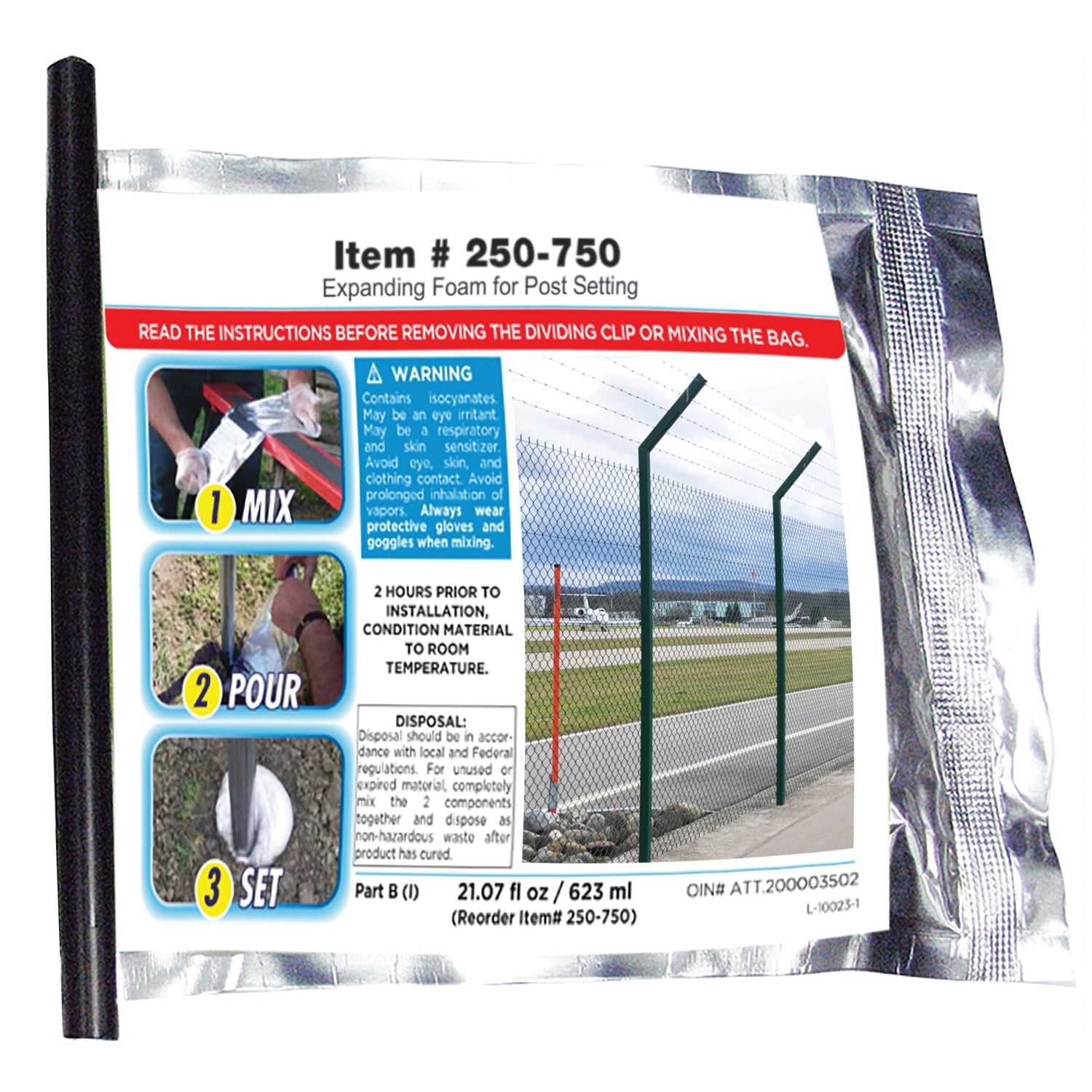 Steren 250-750 Expanding Foam For Pole Setting - Walmart.com