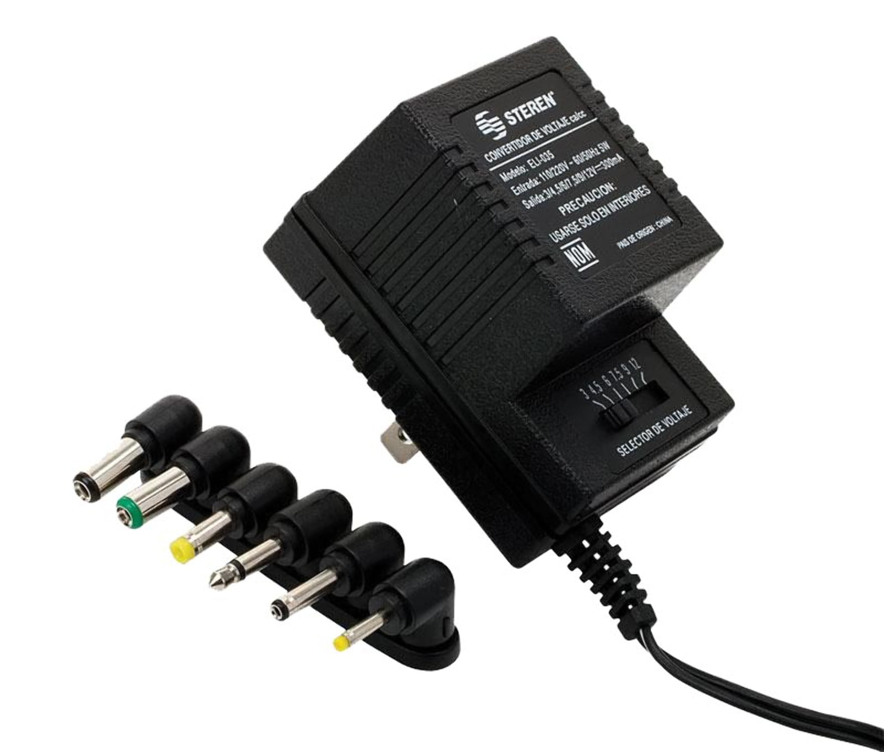 Steren 300mA 3-12 Volt Universal AC Adapter - Walmart.com