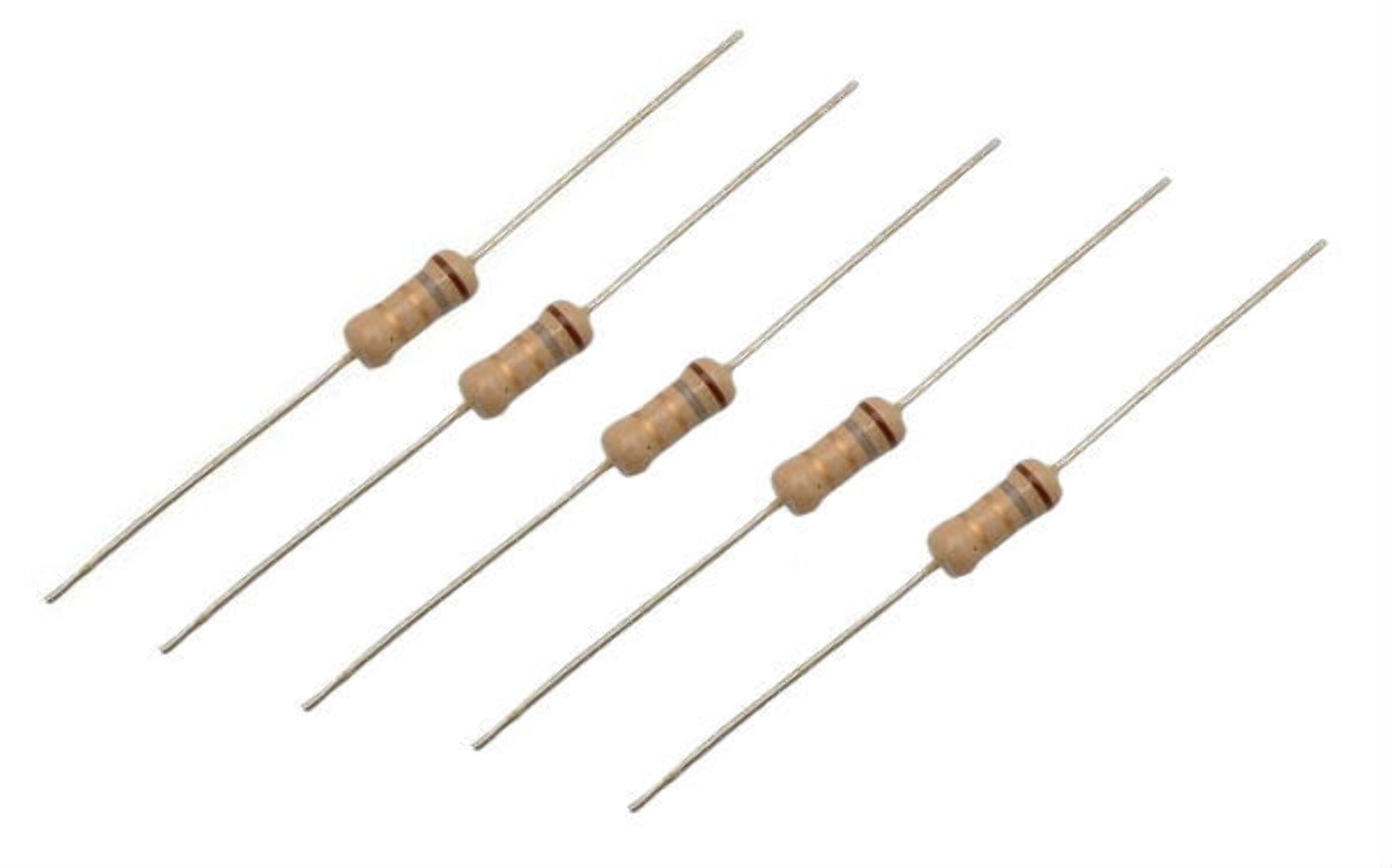 Steren 680 Ohm 1/2W 5% Carbon Resistor - 5 Pack - Walmart.com