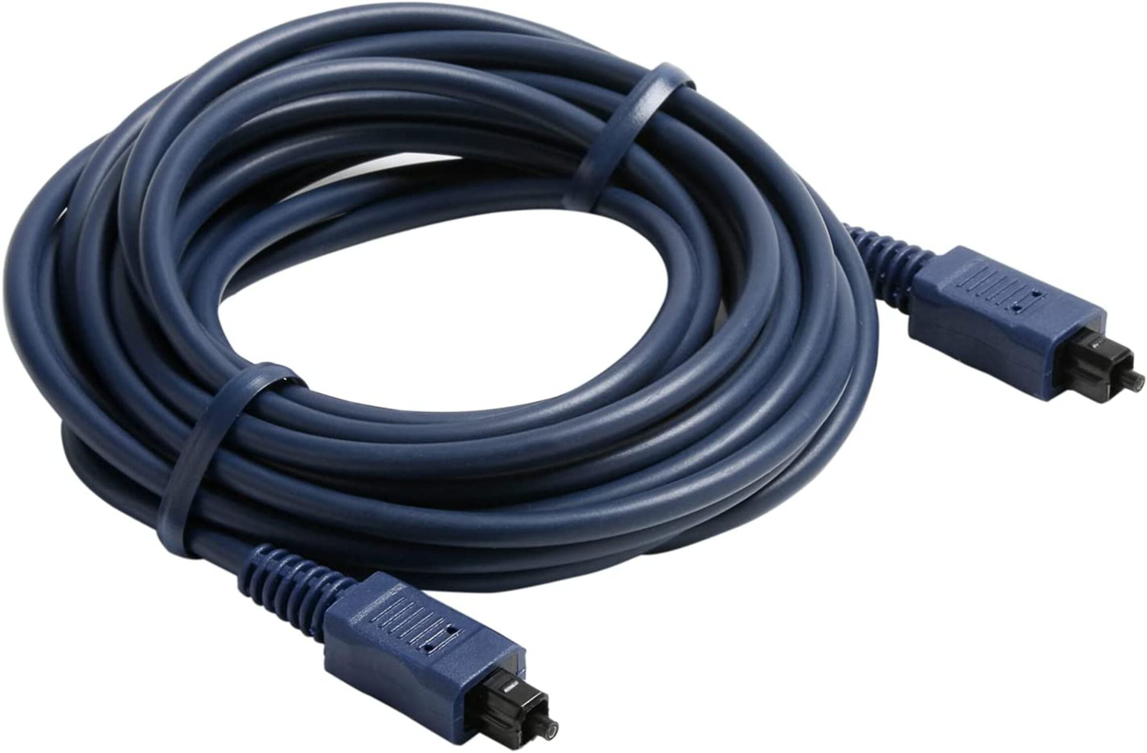 Steren 6ft Blue Toslink Digital Optical Audio Cable - Pristine Sound ...