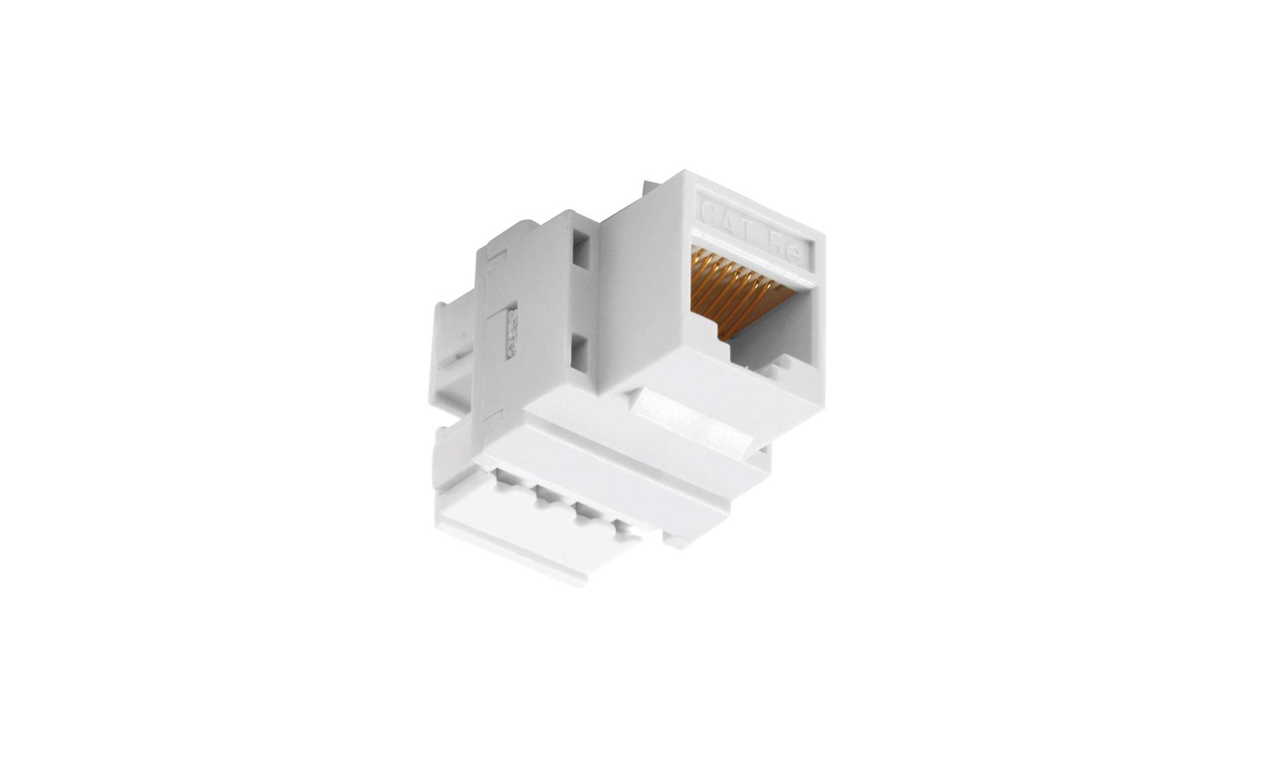 Steren Cat5e Keystone Jack RJ45 White - Walmart.com