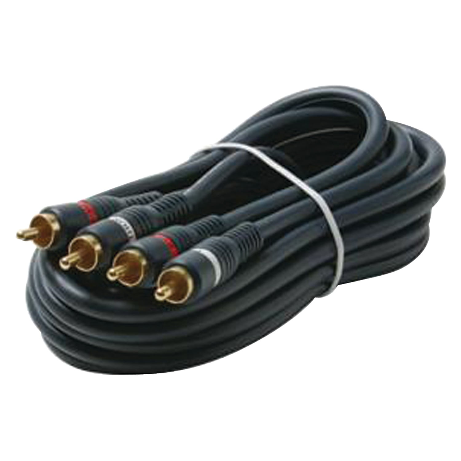 Steren Dual Rca Stereo Cables (6ft) - Walmart.com