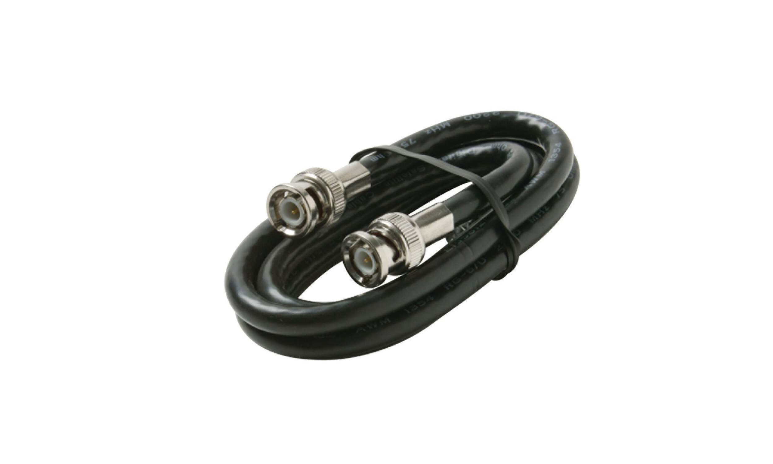Steren Electronics 205-582BK Steren RG6 High-Grade BNC Cable - BNC ...