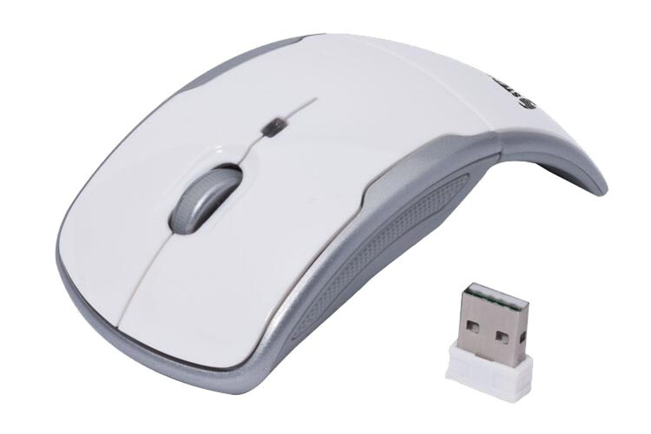 Steren Elite Wireless Optical Mouse White - 800, 1000, or 1600 DPI - 5 ...