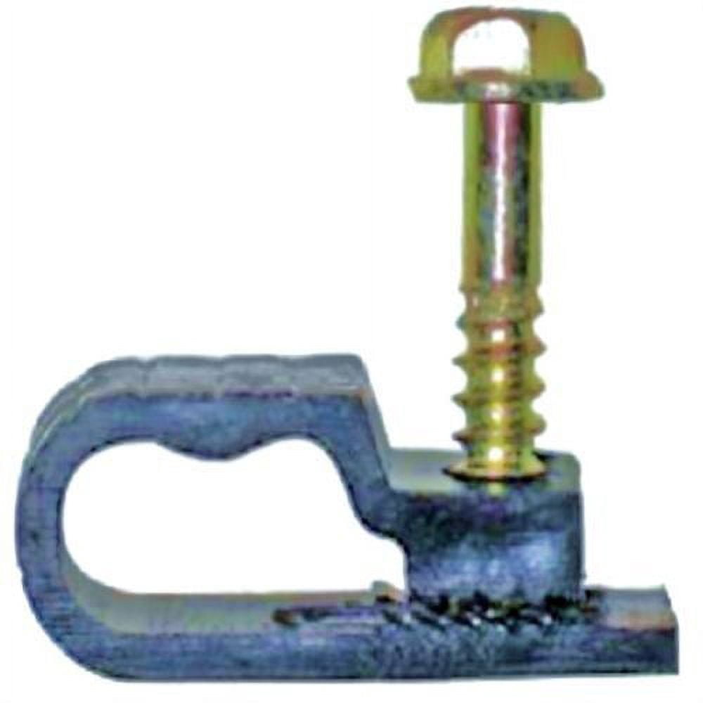 Steren Grip Clip Dual Cable Clips - 100/Pack 200-964BK - Walmart.com