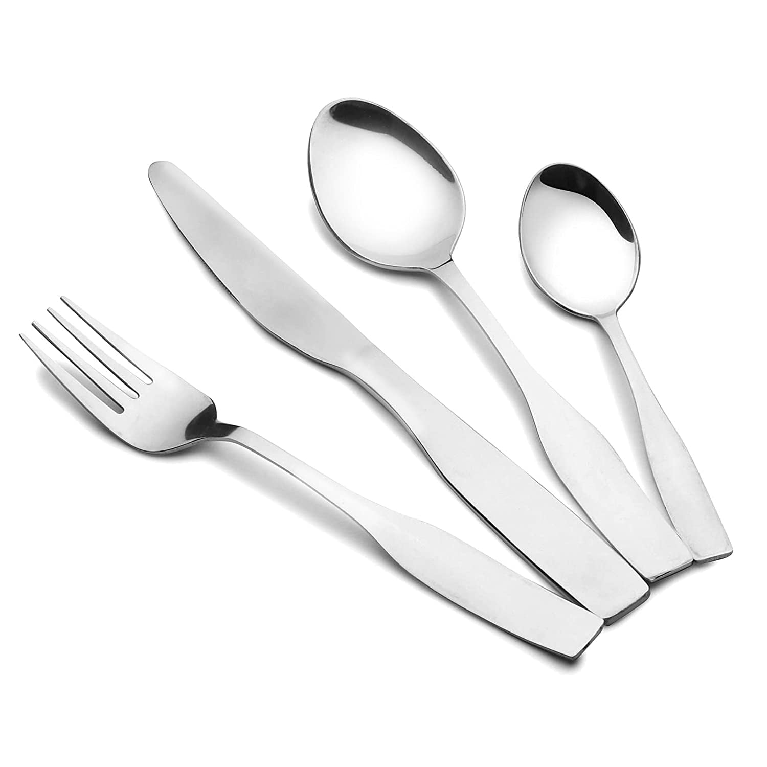 Steren Impex 24 Piece Stainless Steel Cutlery Set Includes Dinner ...