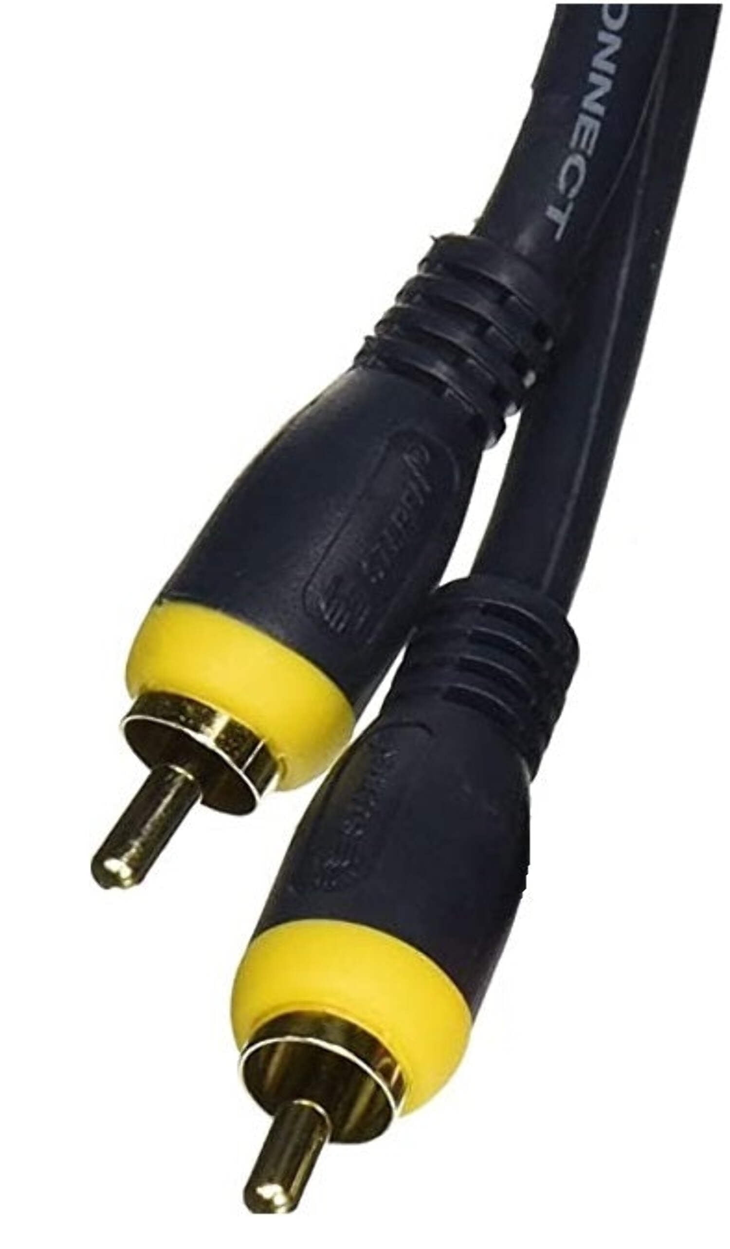 Steren 12ft 1-RCA High-Quality Fully-Molded Audio/Video Cable - Walmart.com