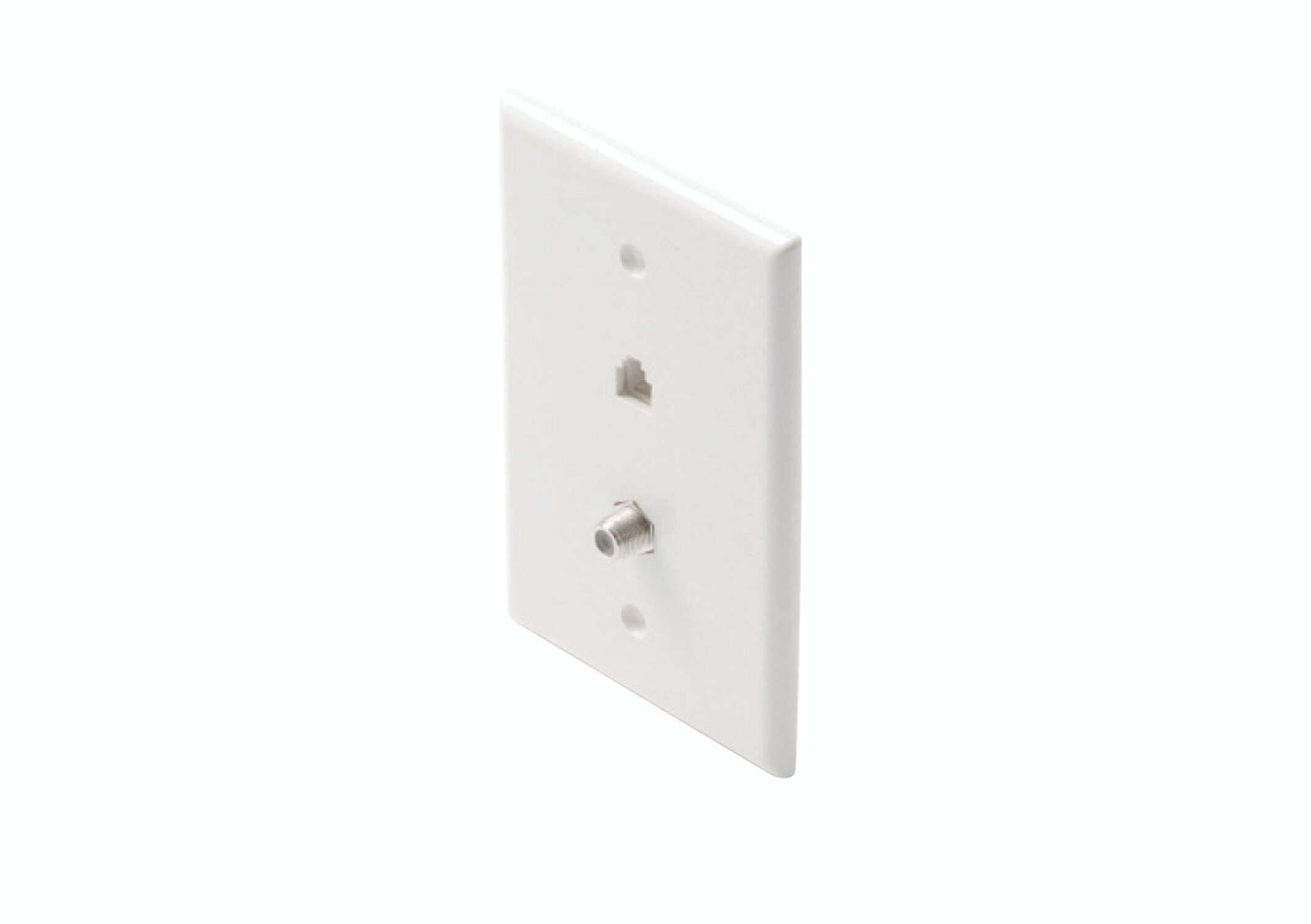 Phone/Coaxial Faceplate - Walmart.com