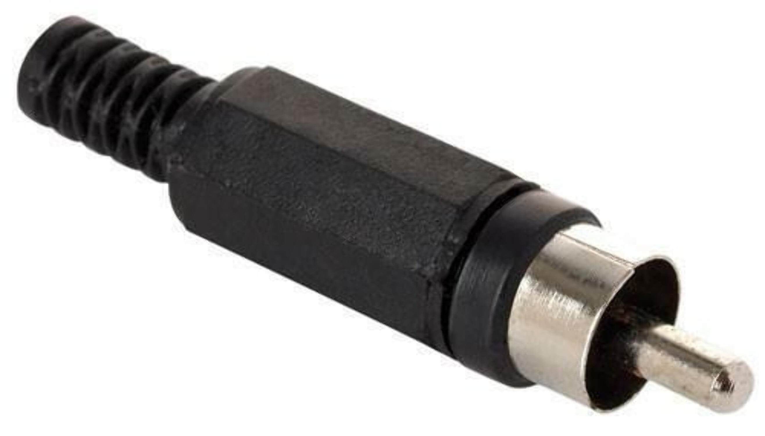 Steren RCA Plug Black Plastic Handle - Walmart.com