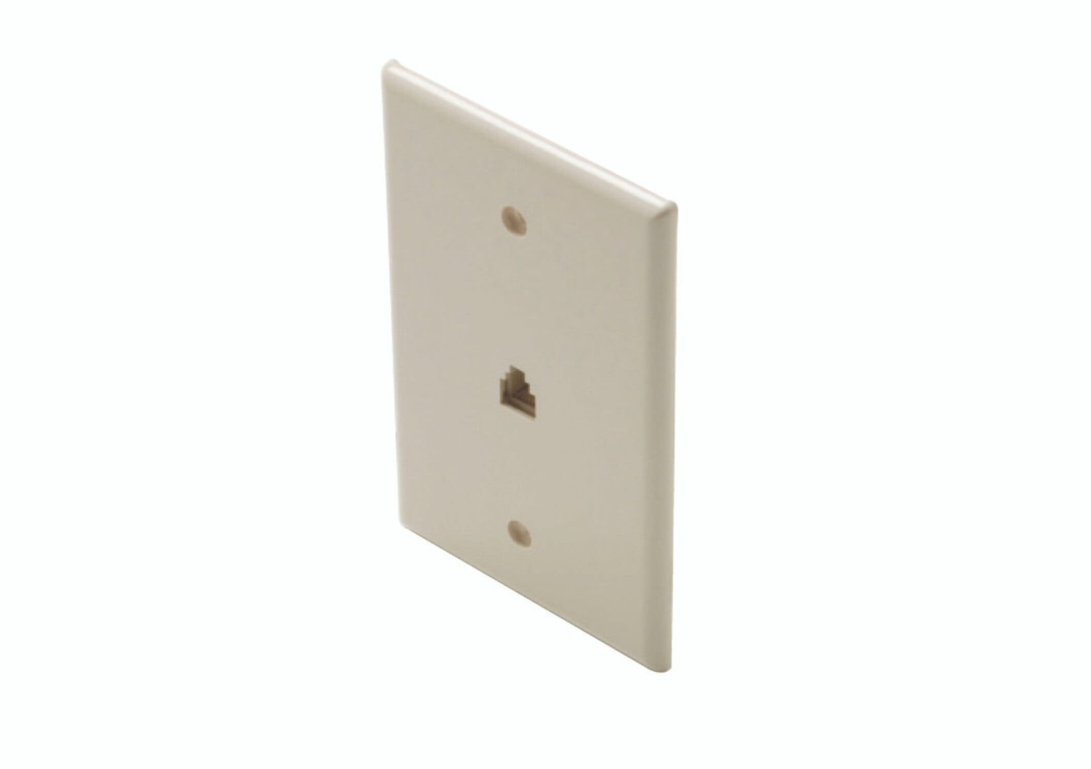 Steren RJ45 Wall Jack Ivory - Walmart.com