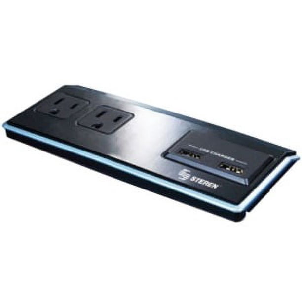 Steren Slim AC Wall Tap and USB Charger - Walmart Business Supplies