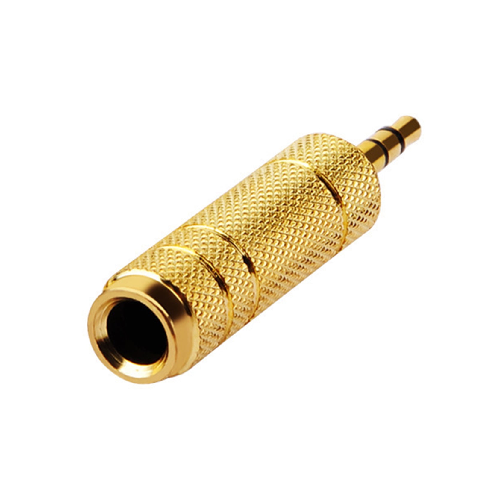 Stereo Adapter 3.5mm Male to 6.35mm Female Adapter for Professional ...
