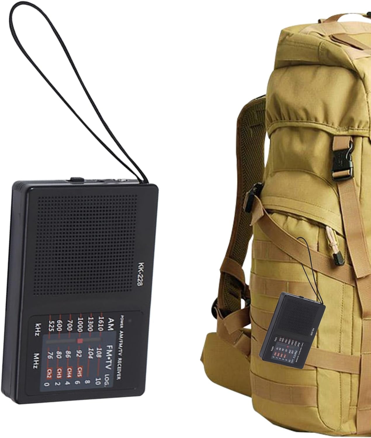 Stereo with Am/FM Pocket Radio, Portable Transistor Radios, Am/FM Radio ...