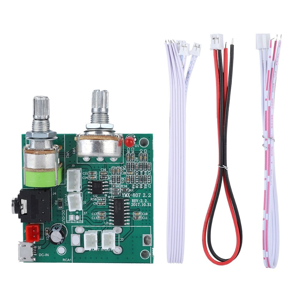 Stereo Amplifier Board For Active Speakers, Mini Bluetooth Amplifier ...