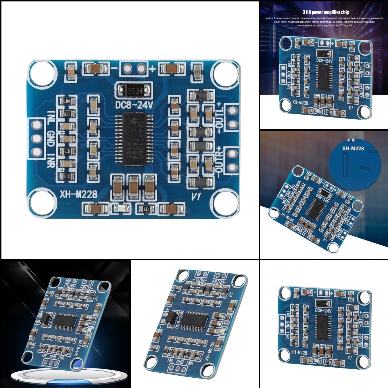 Stereo Amplifier, TPA3110 Amplifier, Medical Electronics Network ...