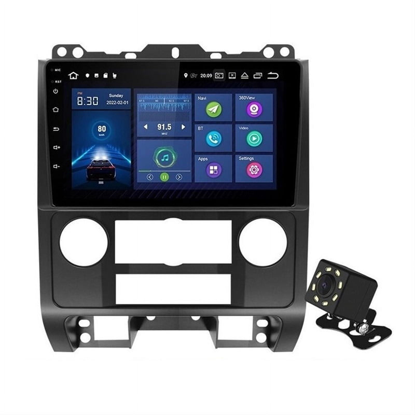 Stereo Android 10 Carplay for Ford Escape 2008-2011 Gps Bt - Walmart.com