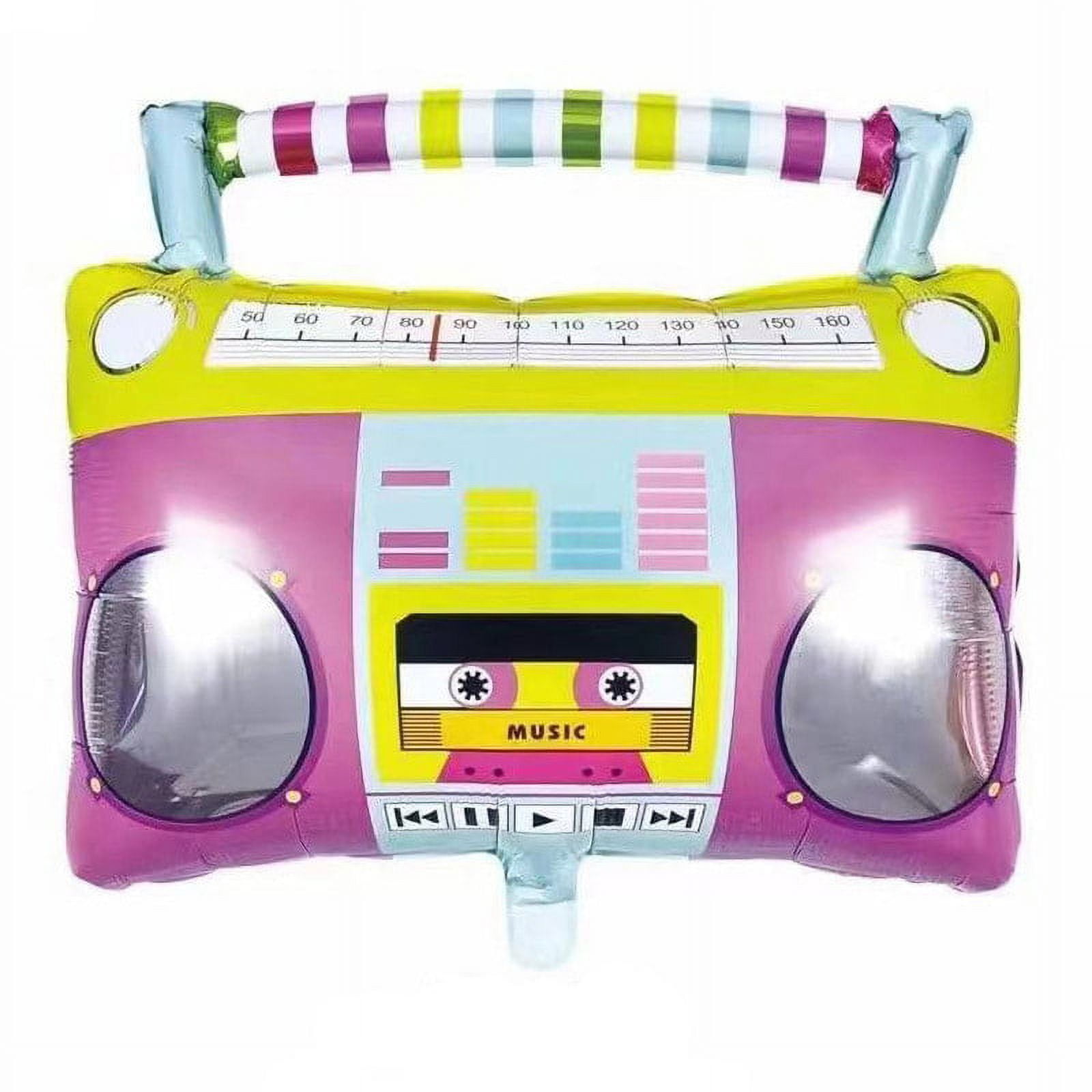 Stereo Dance Shaped Mylar Foil Balloon for Music-Themed Celebrations ...