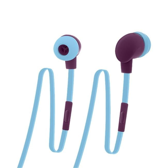 Stereo Earbuds, Blue - Walmart.com