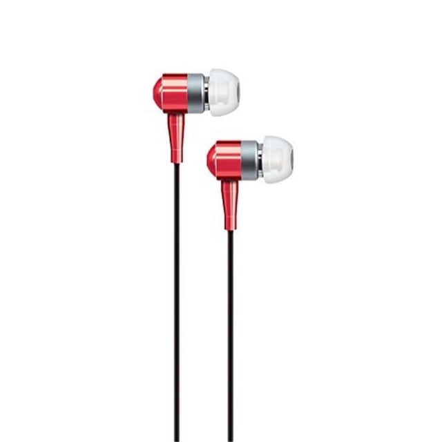 Stereo Earbuds - Red - Walmart.com