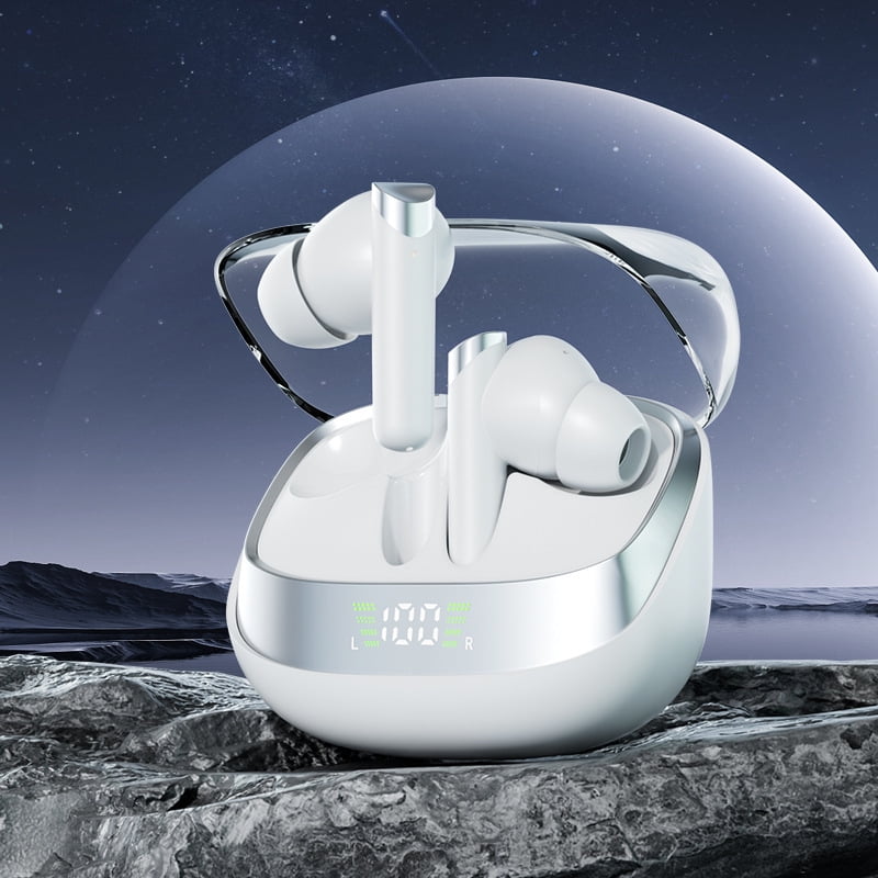 Stereo Gaming Earphones Luxmoc ANC Noise Cancelling TWS Wireless ...