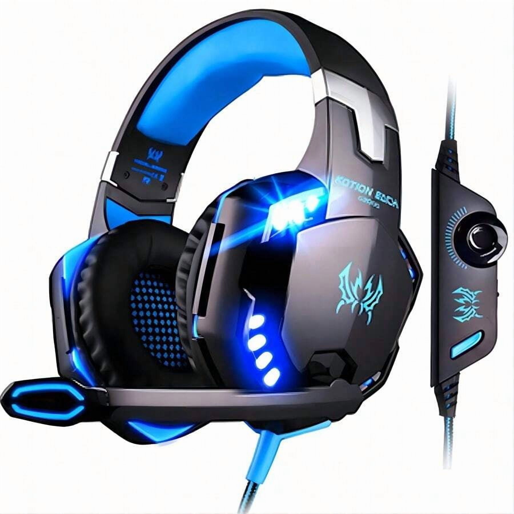 Stereo Gaming Headset - Noise Cancelling Mic & LED Lighting for PS/Xbox ...
