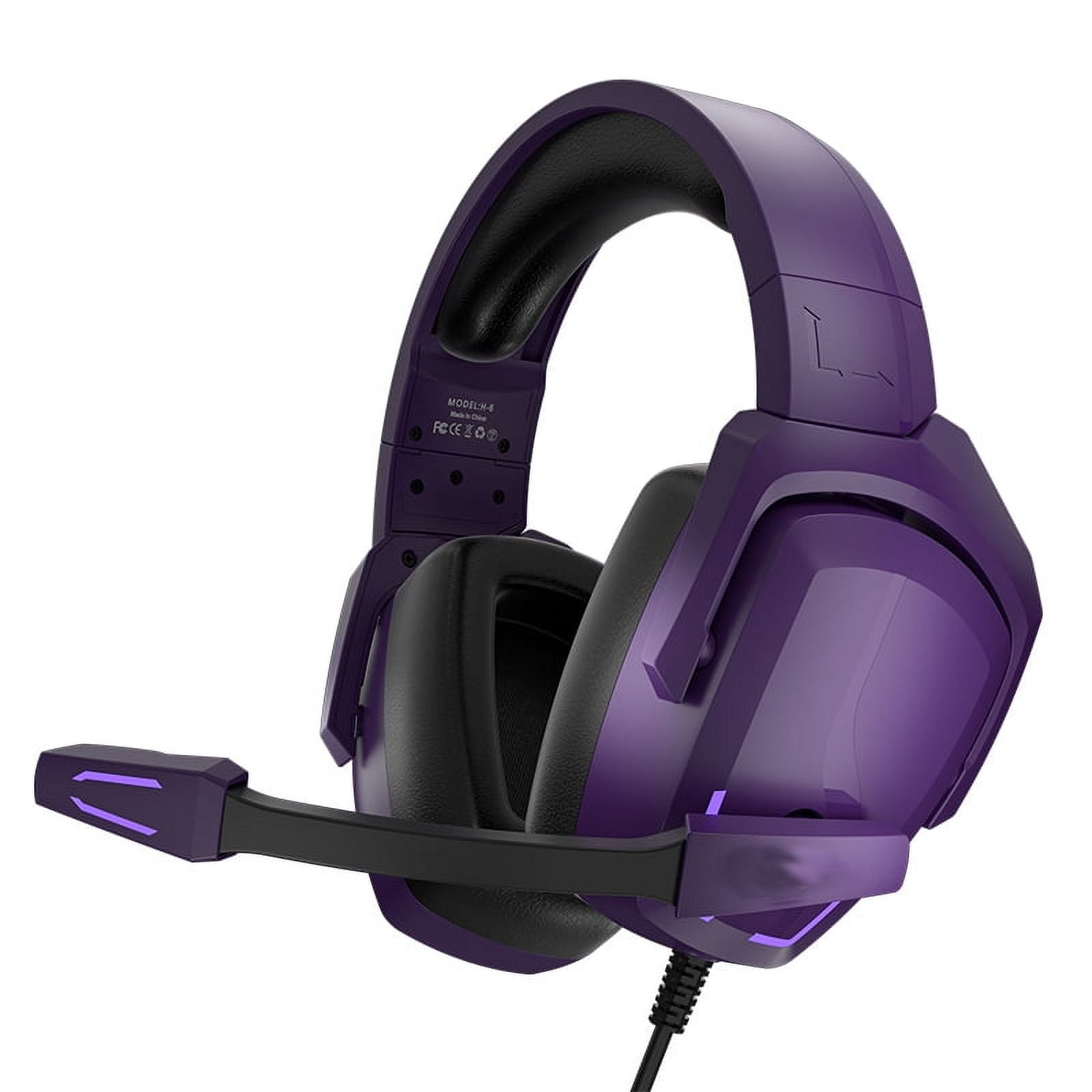 Stereo Gaming Headset with Noise Cancelling Microphone, for PC PS4 Xbox ...