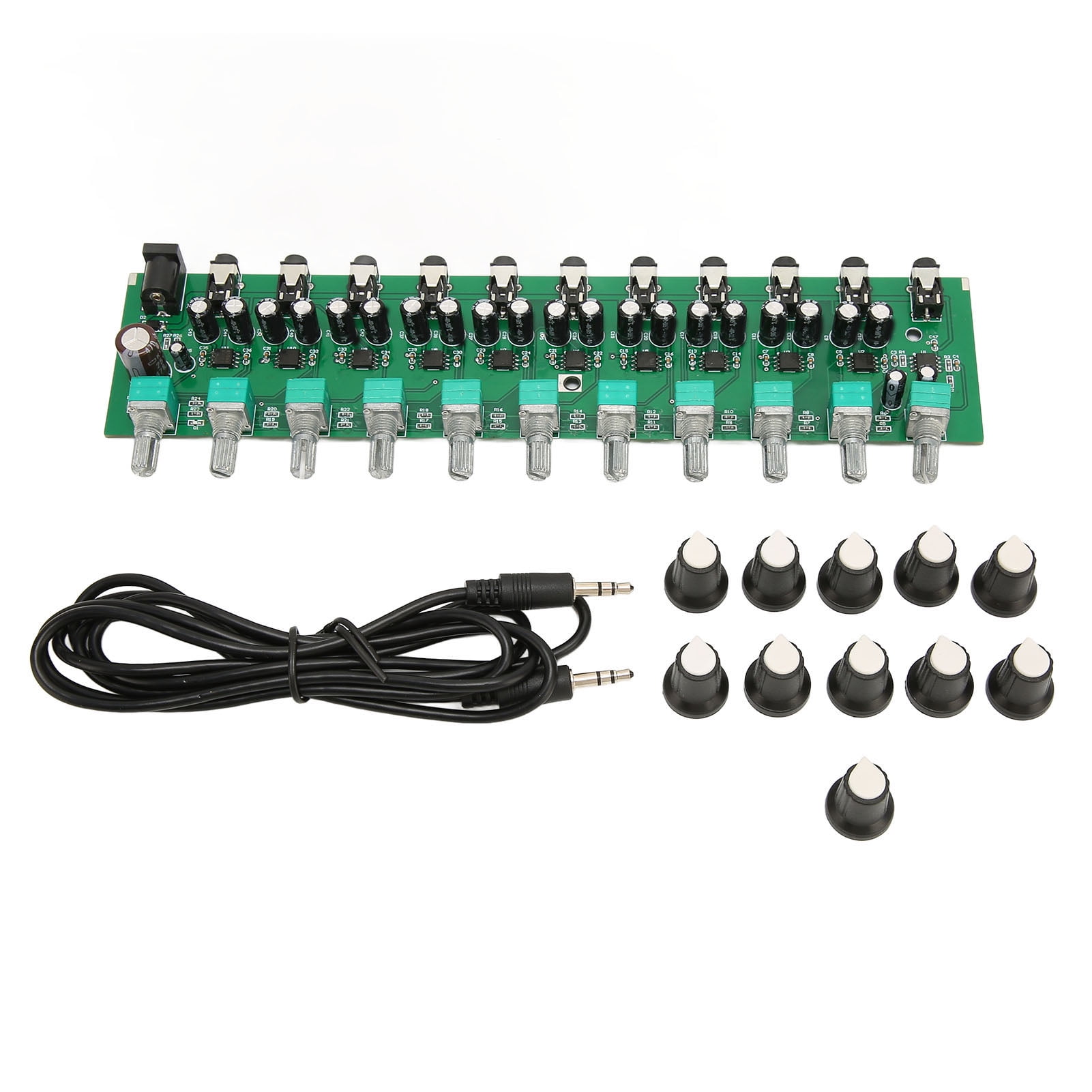 Stereo Headphone Amplifier Multifunction 10 Channels 1 Input 10 Output ...