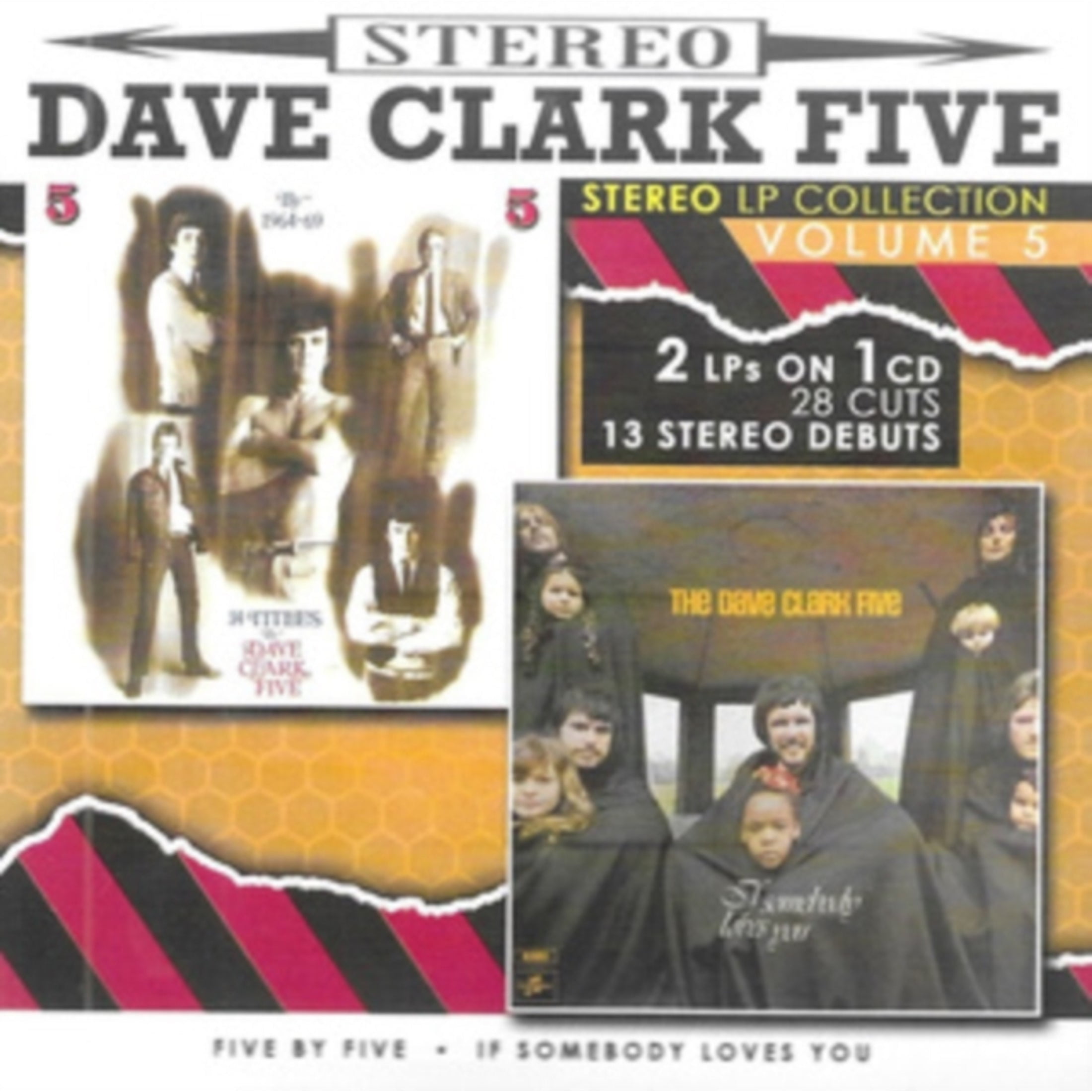 Dave Five Clark - Stereo LP Collection, Vol. 5-2 LPs On 1 CD-28 Cuts-13 ...