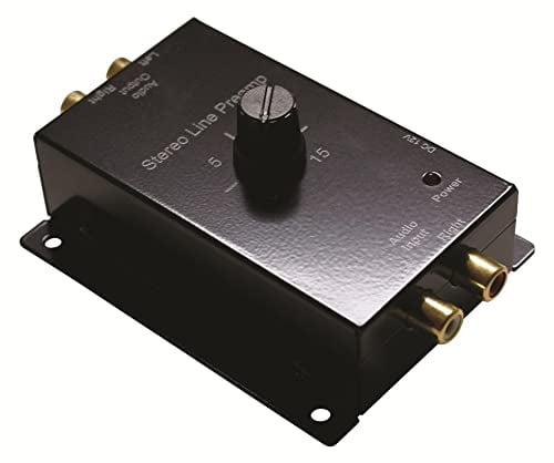 Stereo Line Level Amplifier Adjustable 0~15dB Gain; Product Range ...