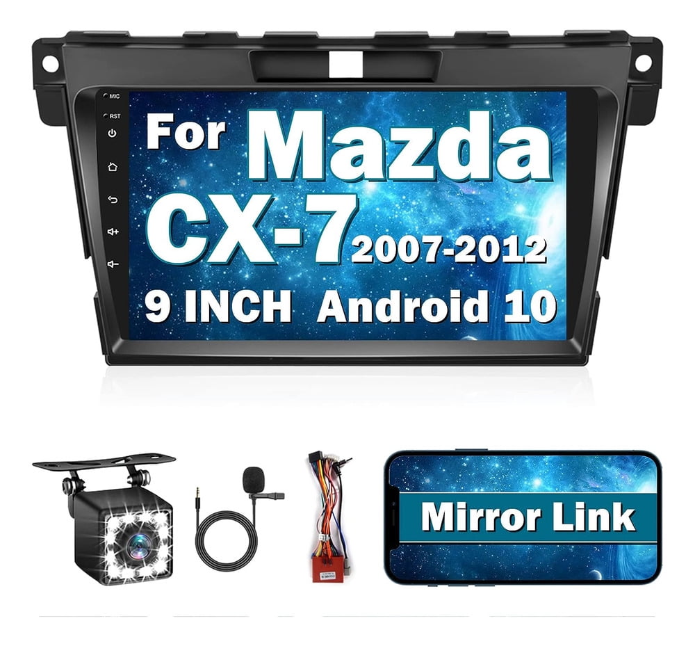 Stereo Mazda CX-7 2007-2012 Android Carplay GPS 2+32G - Walmart.com