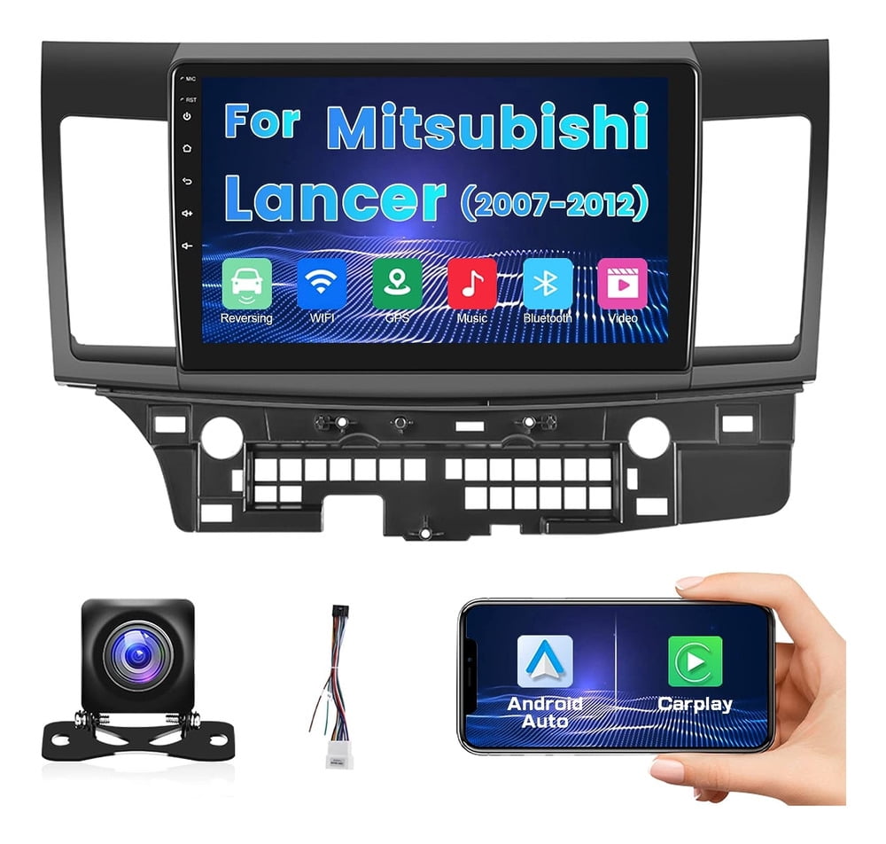 Stereo Mitsubishi Lancer 2007-2012 Android Carplay GPS 2+32 - Walmart.com