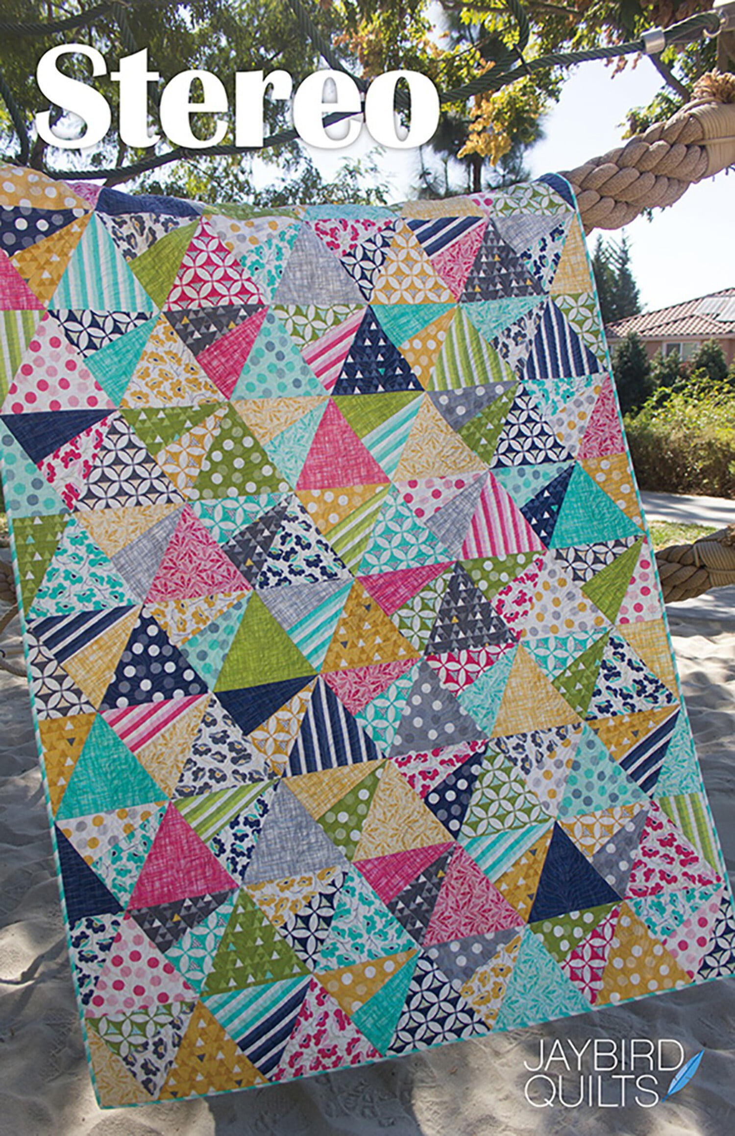 Stereo Quilt Pattern by Julie Herman of Jaybird Quilts - Walmart.com