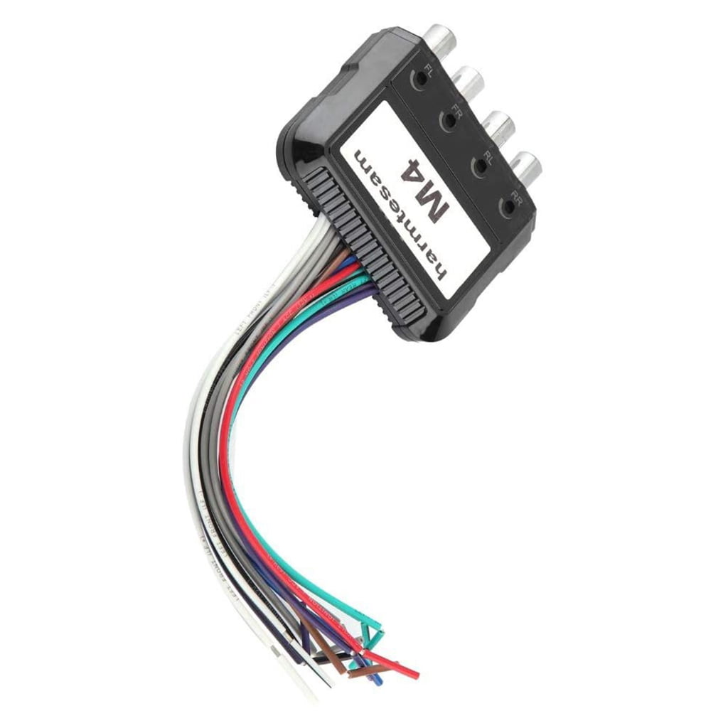 Stereo Signal Adapter For Subwoofer Amplifier Systems Featuring 4 ...