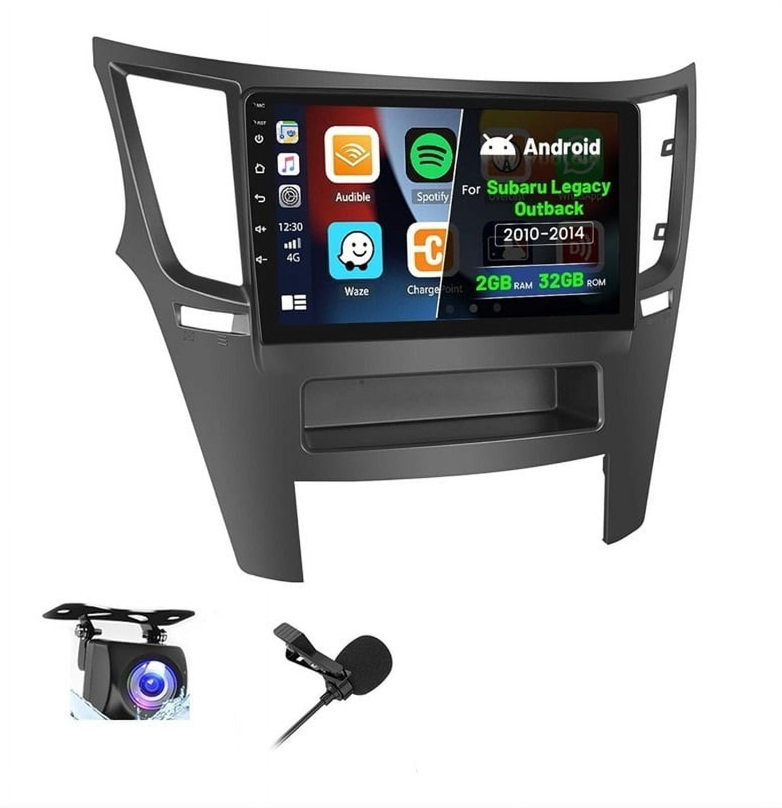 Stereo Subaru Outback Legacy 2010-14 2+32g Android Carplay - Walmart.com