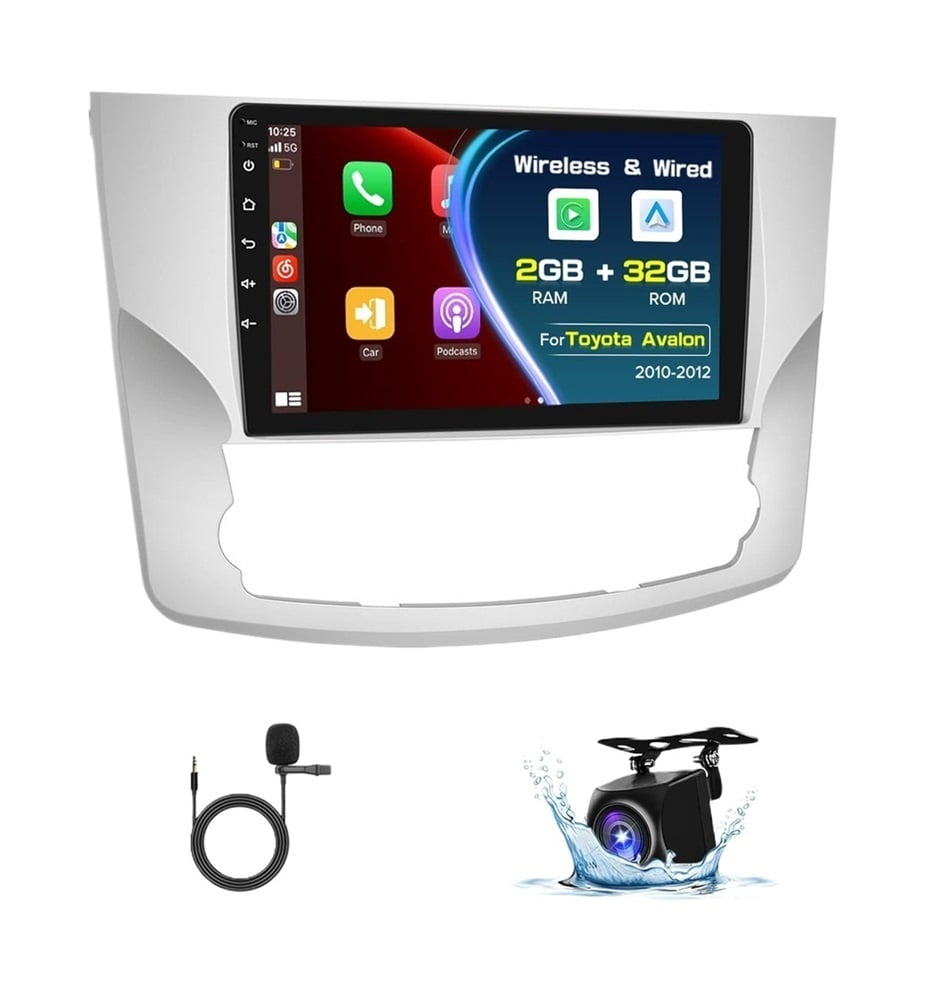 Stereo Toyota Avalon 2010-2012 Android Carplay Gps 2+32G - Walmart.com