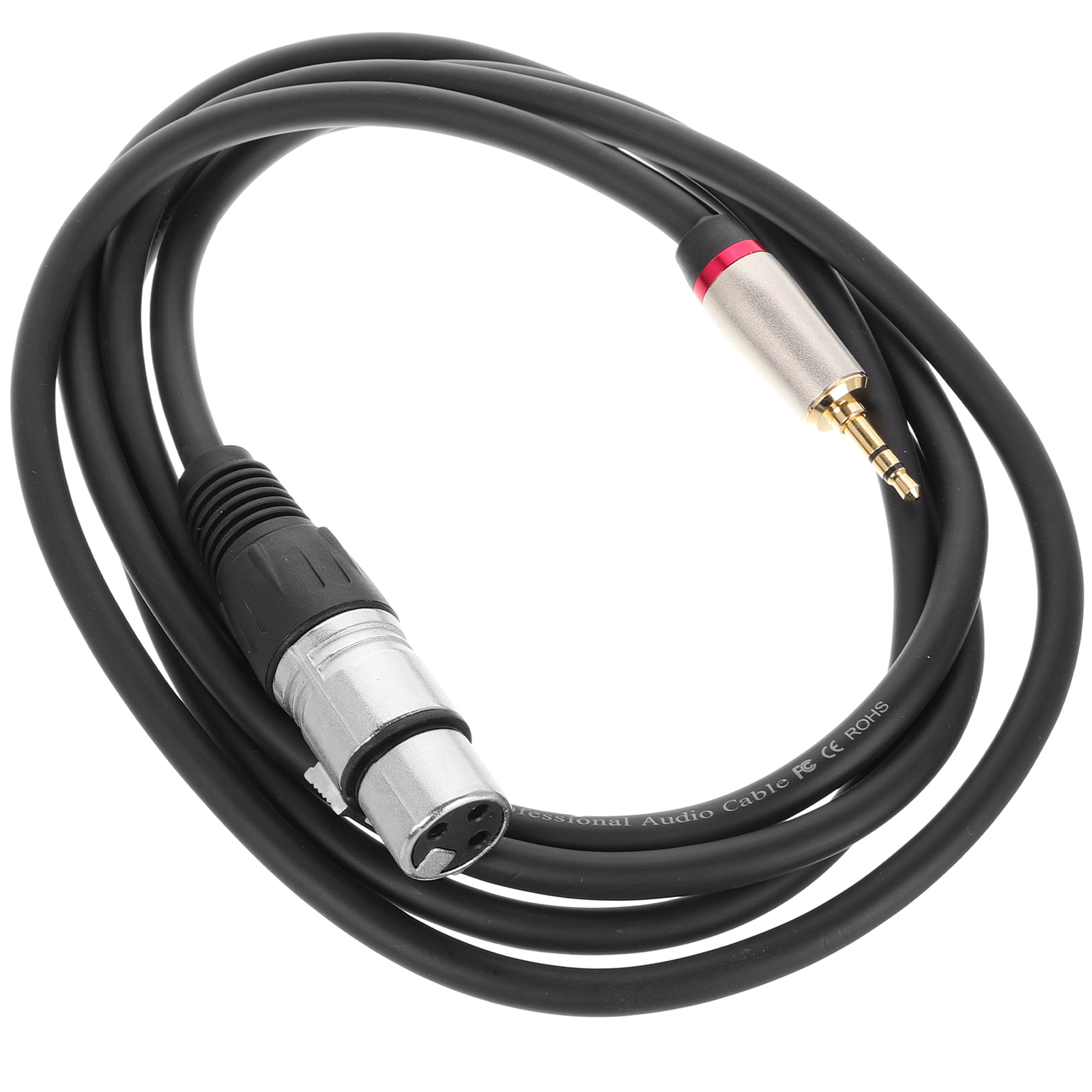 Stereo to Mini XLR Female Cord TRS to 3-Pin Mini XLR Cables for Audio ...