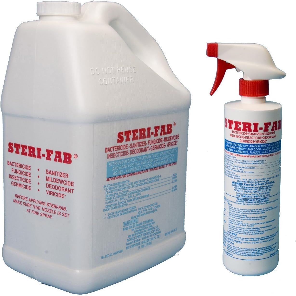 Steri-fab All-in-One Disinfectant & Insecticide Spray – Kills Bed Bugs ...