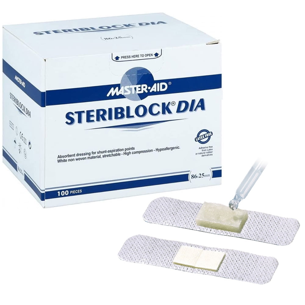 Steriblock Highly Absorbent Pressure Bandages, Sterile, Minimizes ...