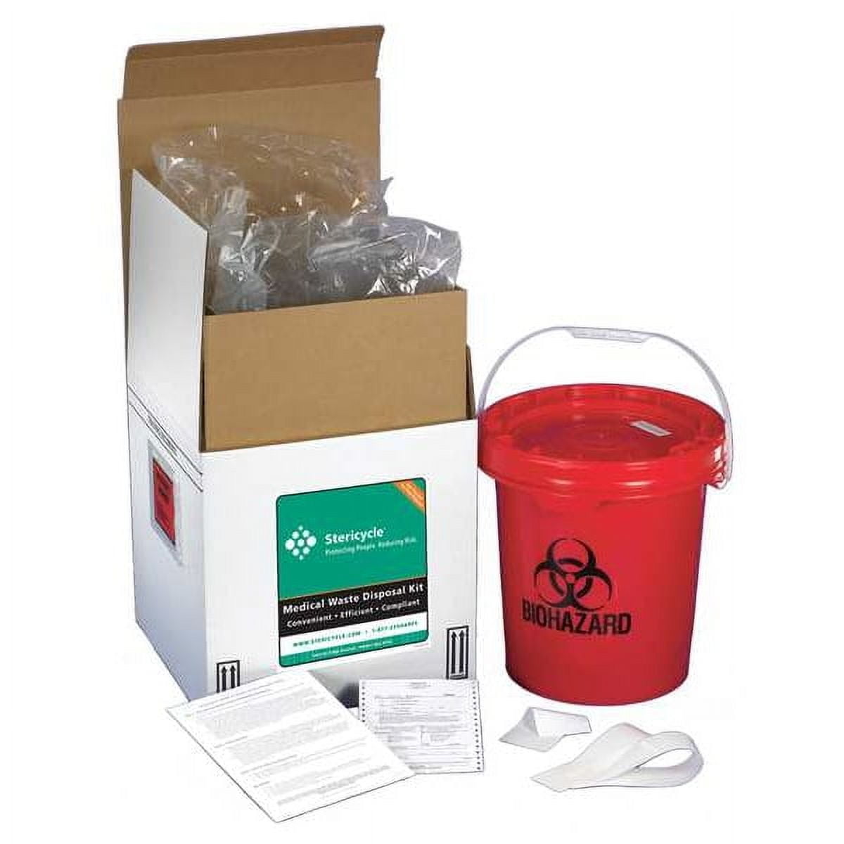 Stericycle Medical Waste Mailback System,5 gal 5GWMV5 - Walmart.com