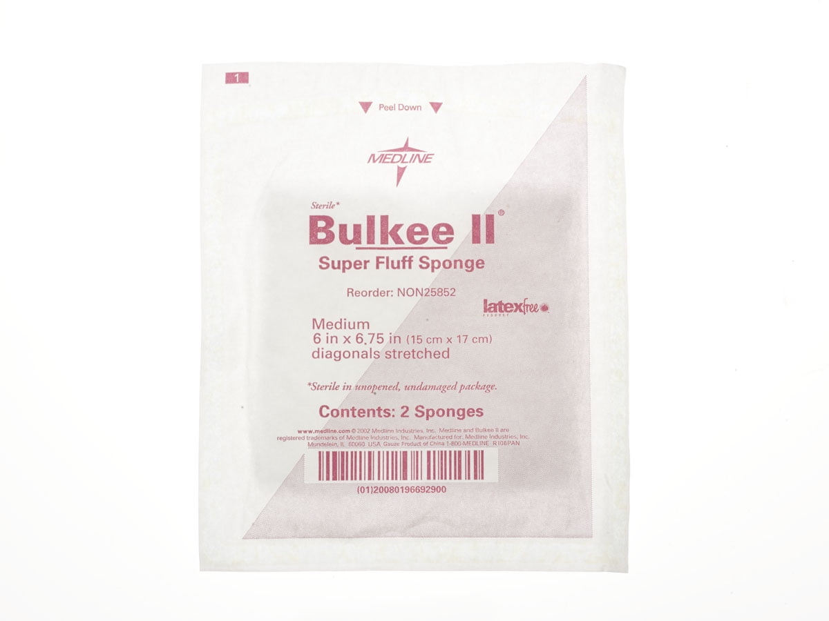 Sterile Bulkee Super Fluff Sponge - Walmart.com