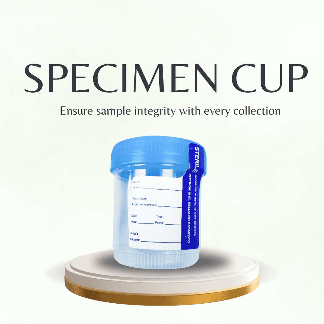 Sterile Clinsam 90ml Urine Specimen Cup, Leak Resistant, Graduated ...