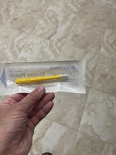 Sterile Disposable Standard Biopsy Punch, Medical Grade Round Seamless ...